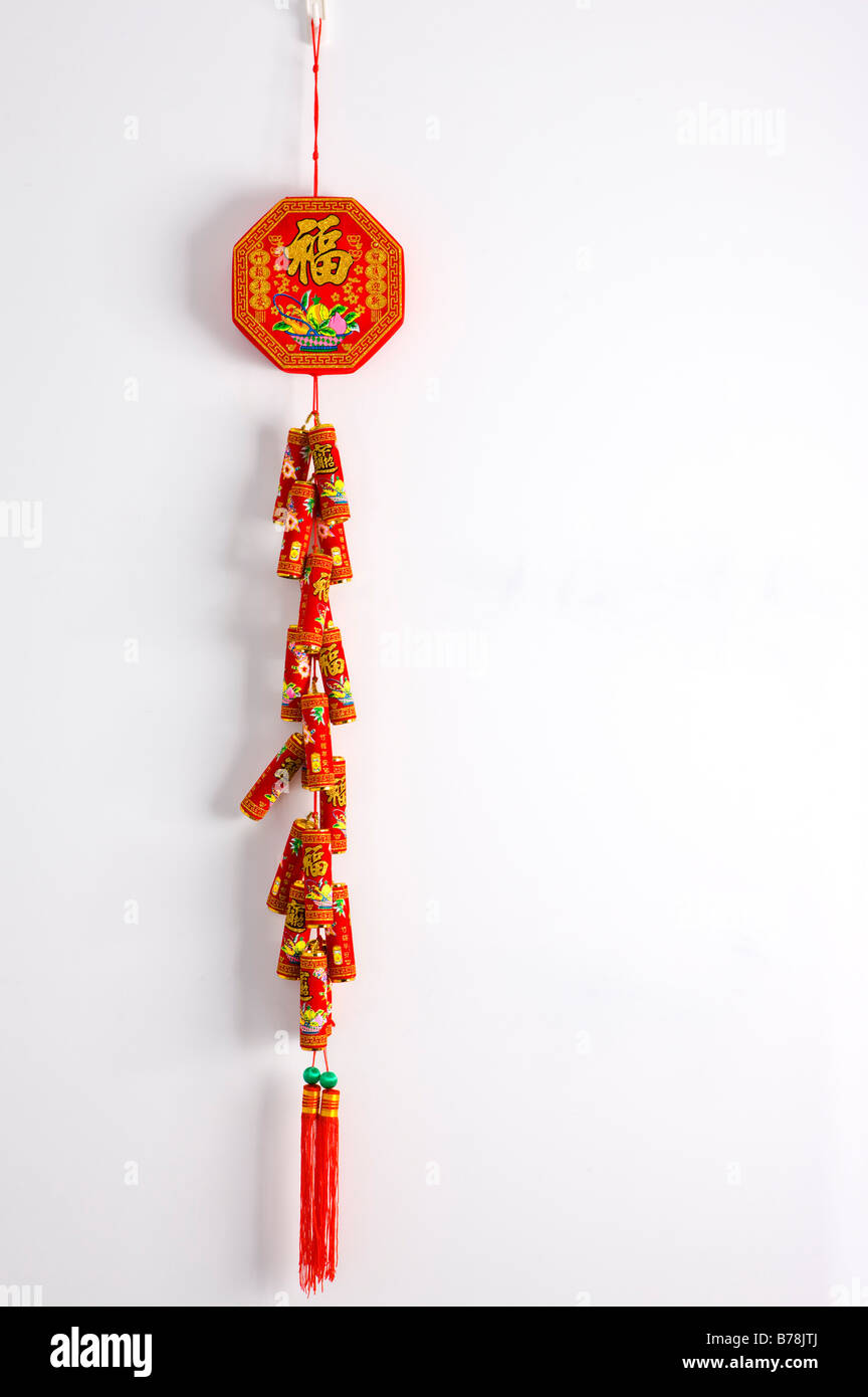 Chinese firecracker decorations hi-res stock photography and images - Alamy
