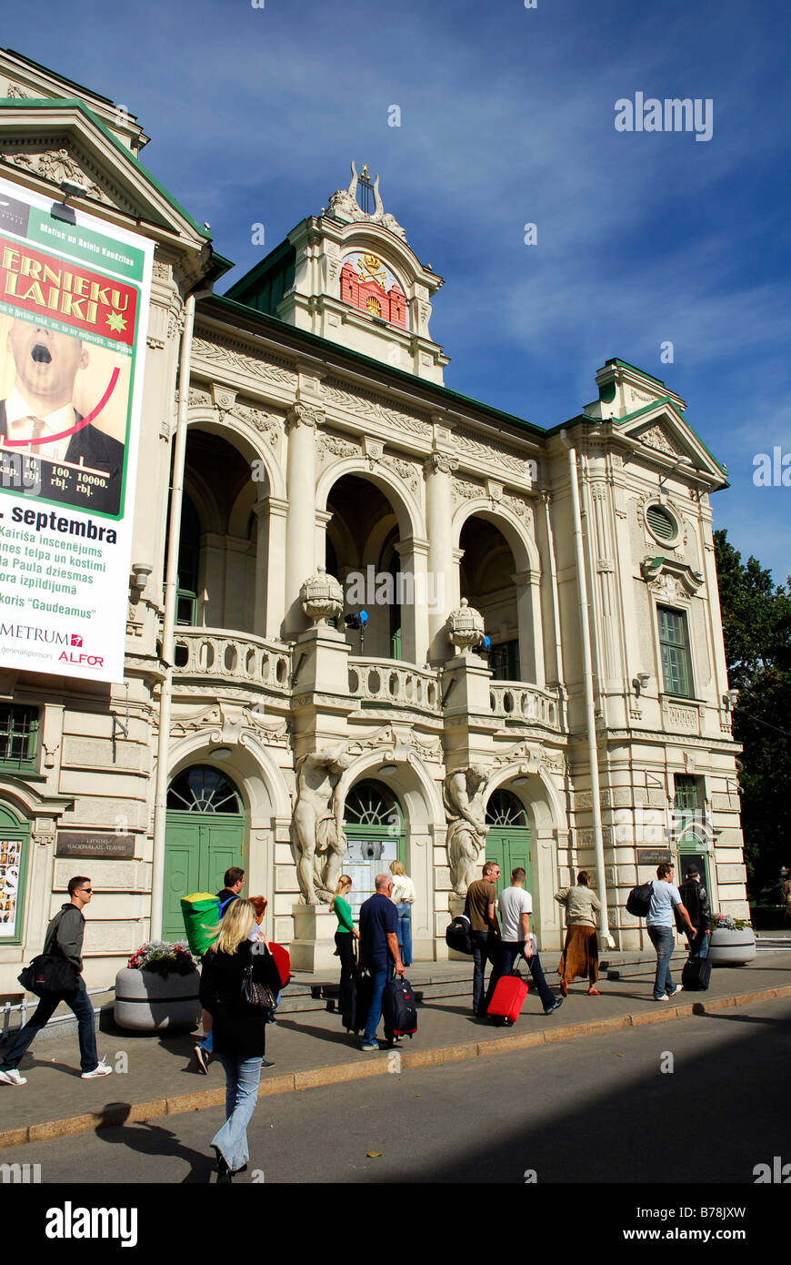 Nacionalais teatris hi-res stock photography and images - Alamy
