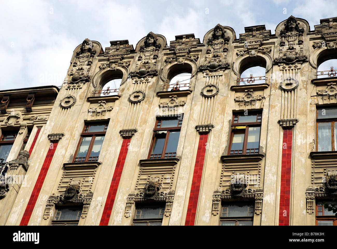Art nouveau jugendstil alberta street hi-res stock photography and ...