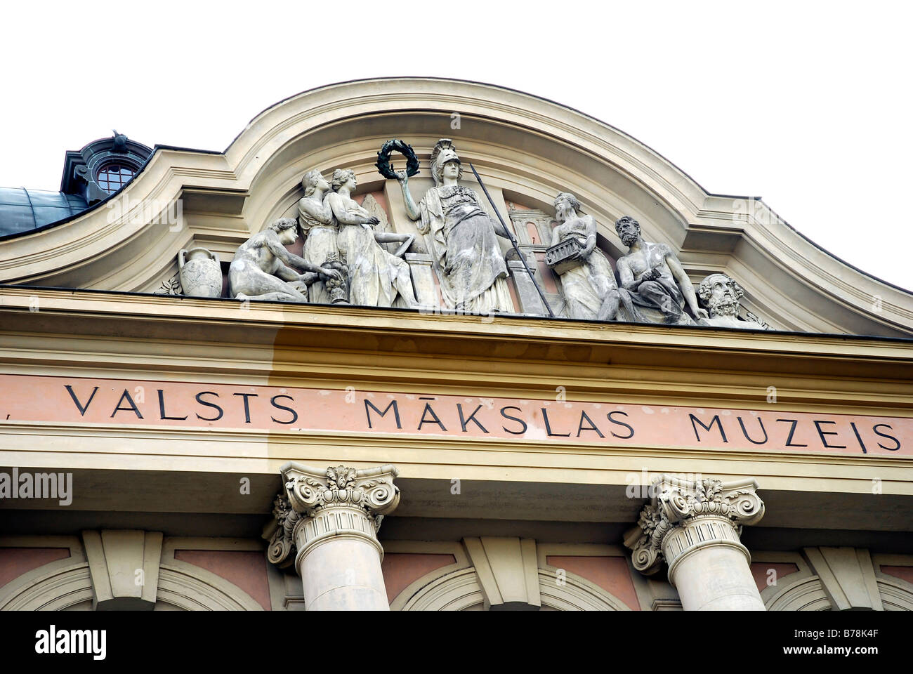 Museum of Art, Makslas akademija, facade, Riga, Latvia, Baltic states ...