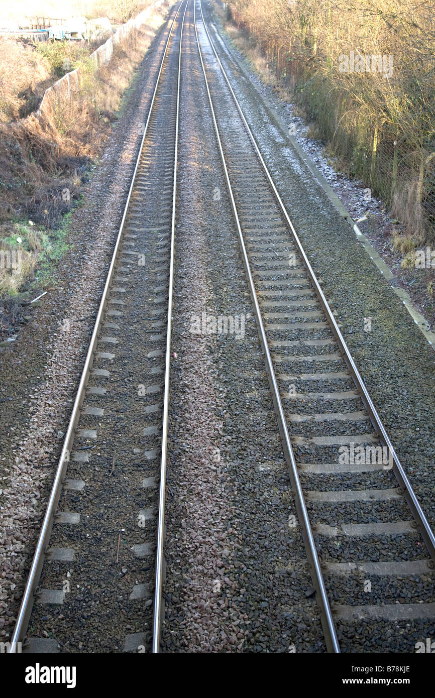 Railroad railway tracks lines hi-res stock photography and images - Alamy