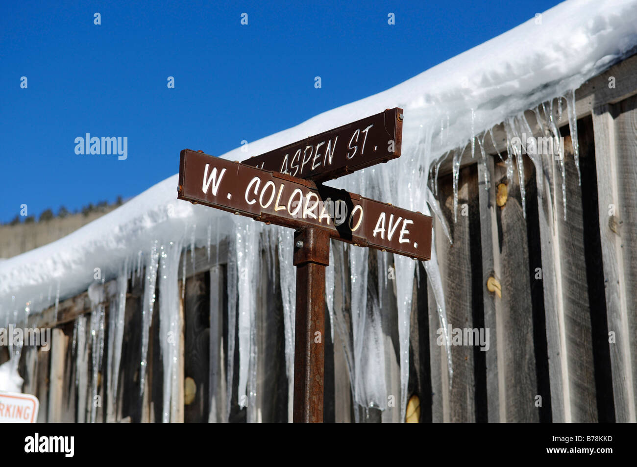 Road signs street names in hi-res stock photography and images - Alamy
