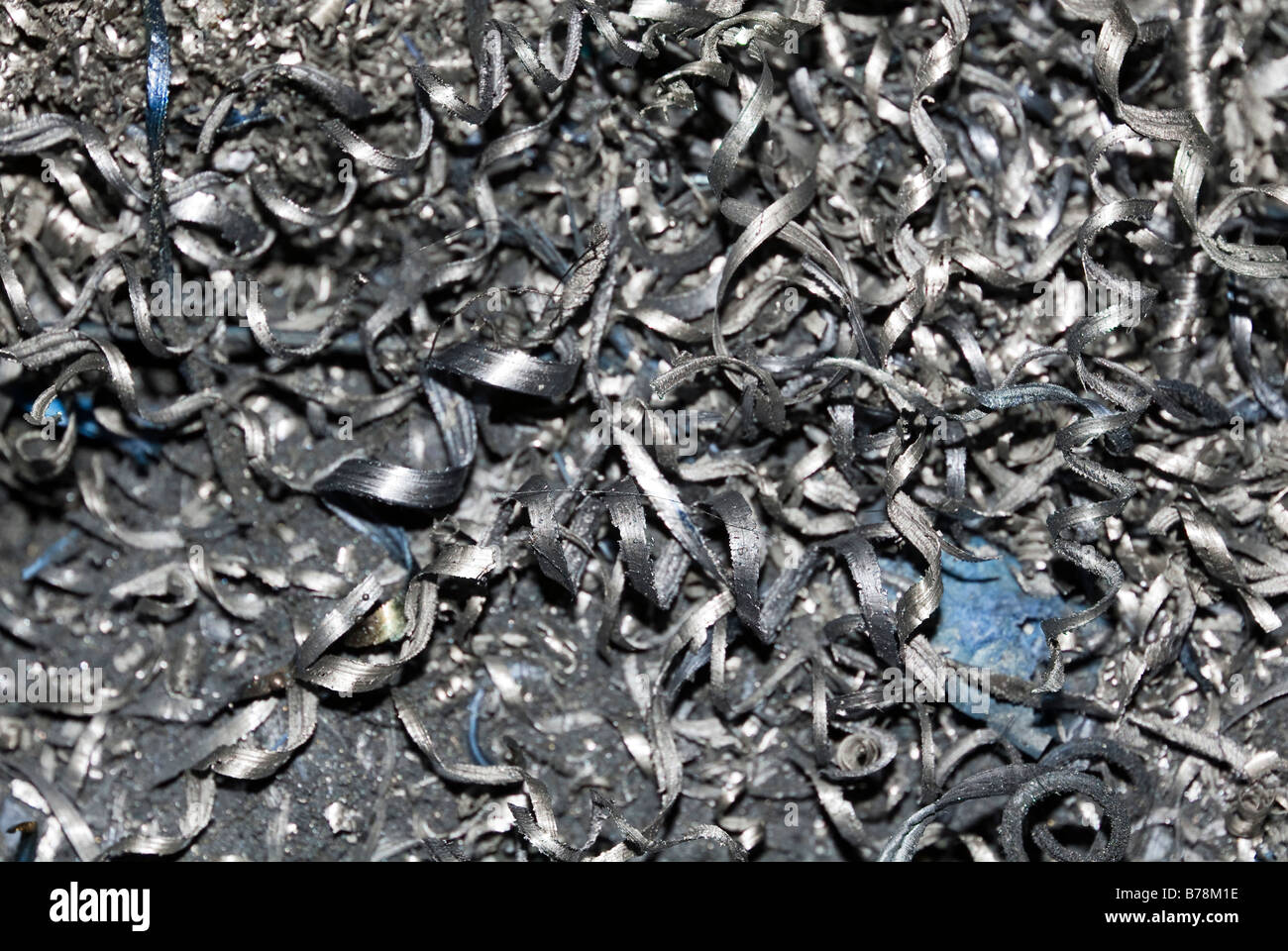 Metal Waste, (full frame), elevated view Stock Photo - Alamy