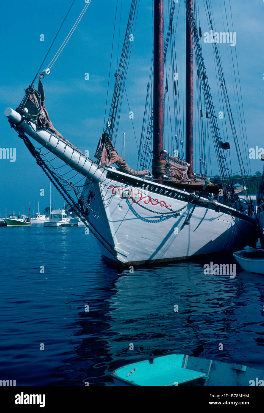Closeup docked boats in hi-res stock photography and images - Alamy