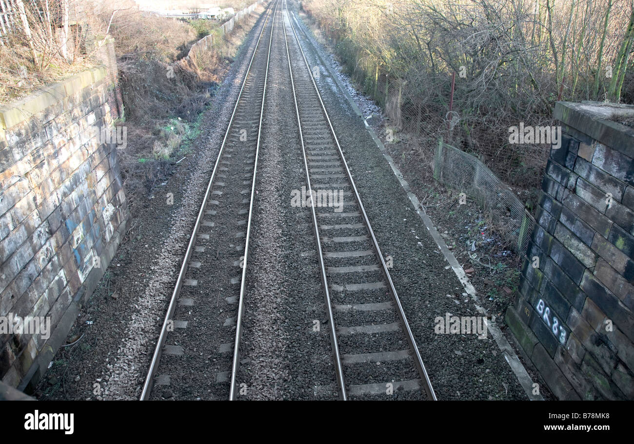 Rolling railway tracks hi-res stock photography and images - Alamy