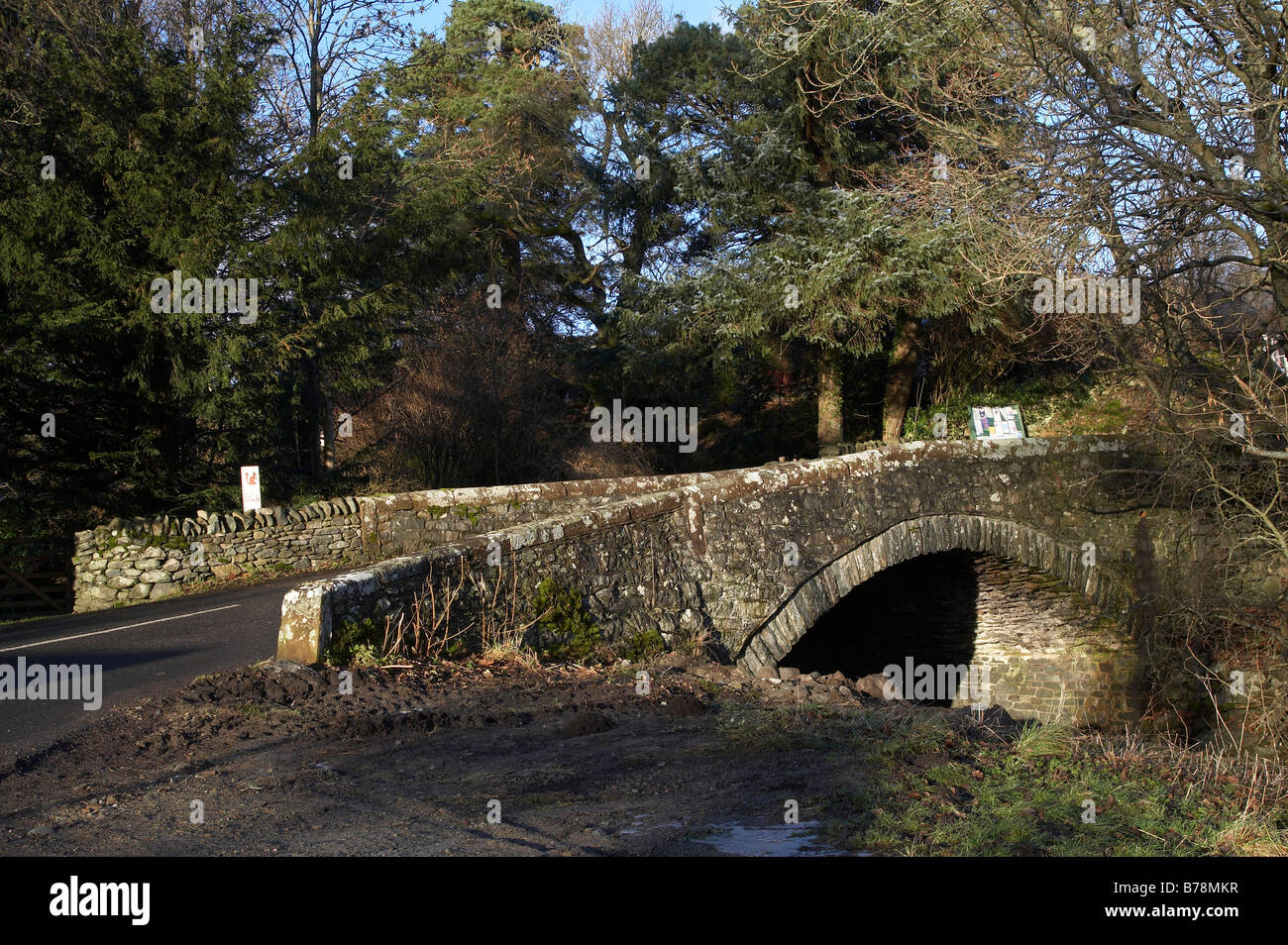 Road bridge at Dockray Stock Photo - Alamy