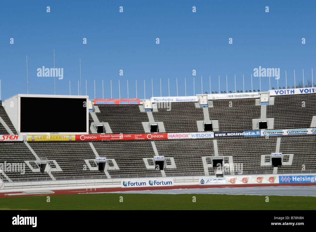 Helsinki olympic stadium view hi-res stock photography and images - Alamy