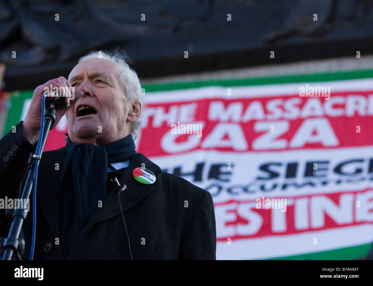 Tony Benn MP Stock Photo - Alamy