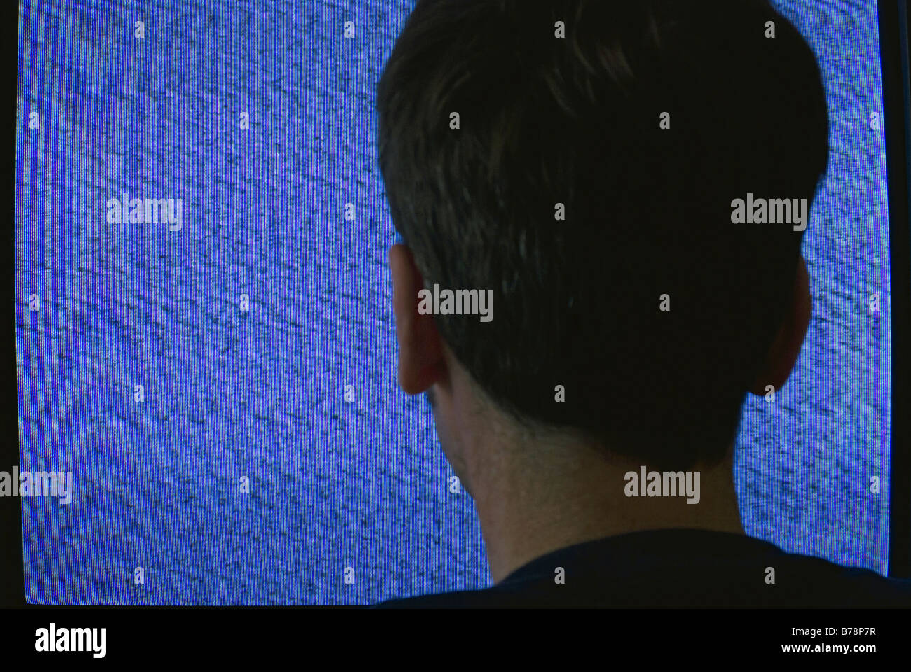 Man silhouette head hi-res stock photography and images - Alamy