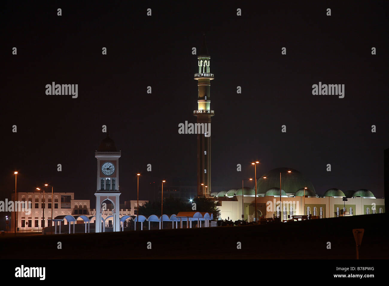 Clock tower doha qatar hi-res stock photography and images - Alamy