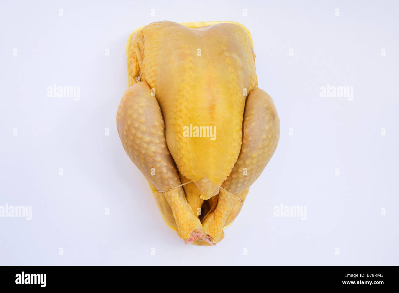 Raw chicken, elevated view Stock Photo - Alamy