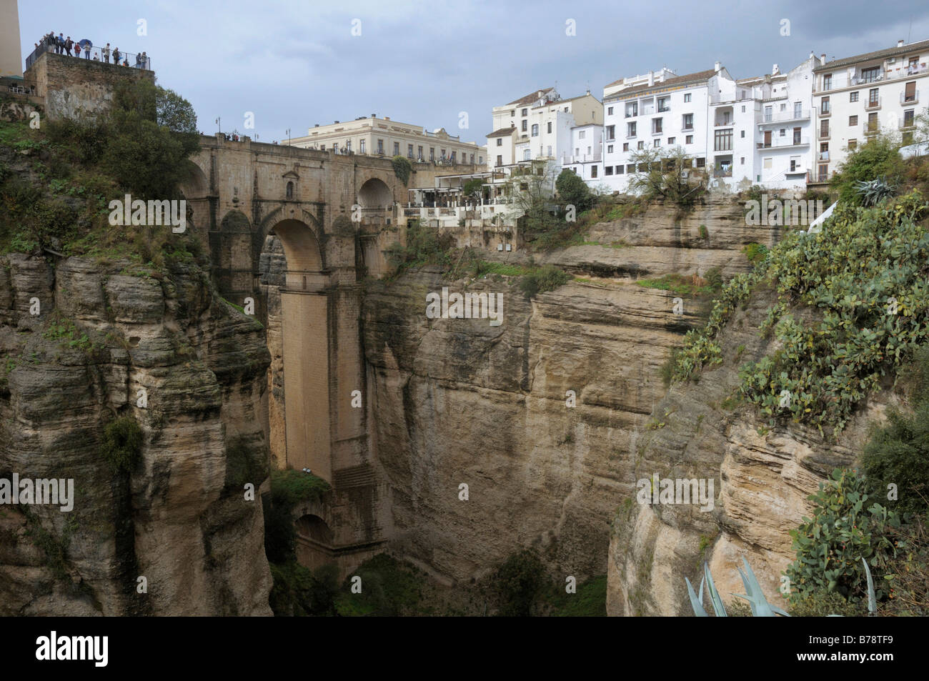 Puente Nuevo, bridge, Ronda, Andalusia, Spain, Europe Stock Photo - Alamy
