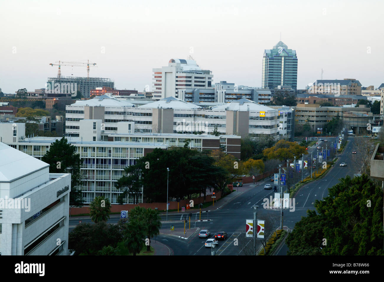The Sandton CBD Stock Photo - Alamy