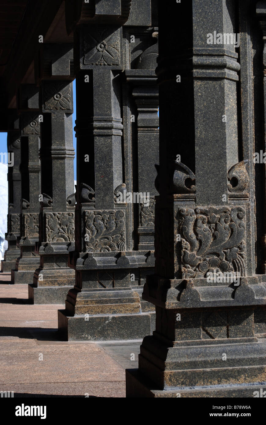 pillars ; india Stock Photo - Alamy
