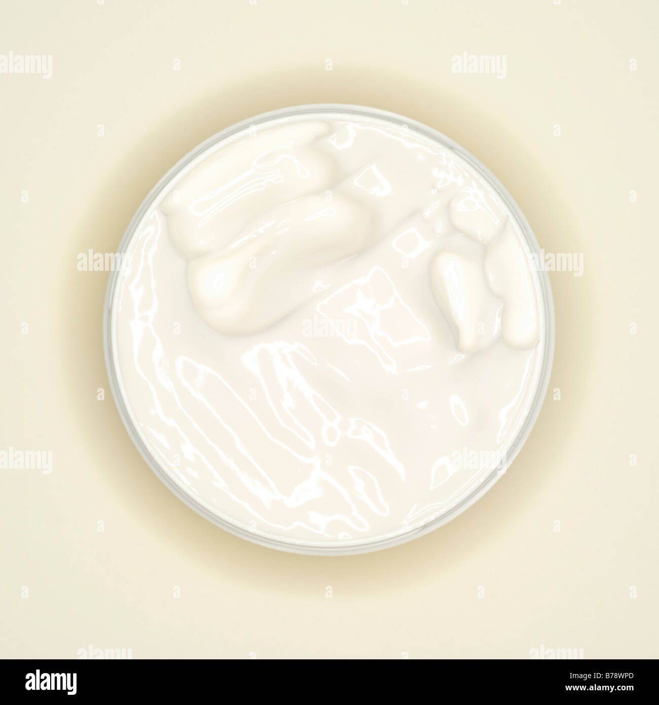 Creme box, elevated view Stock Photo - Alamy