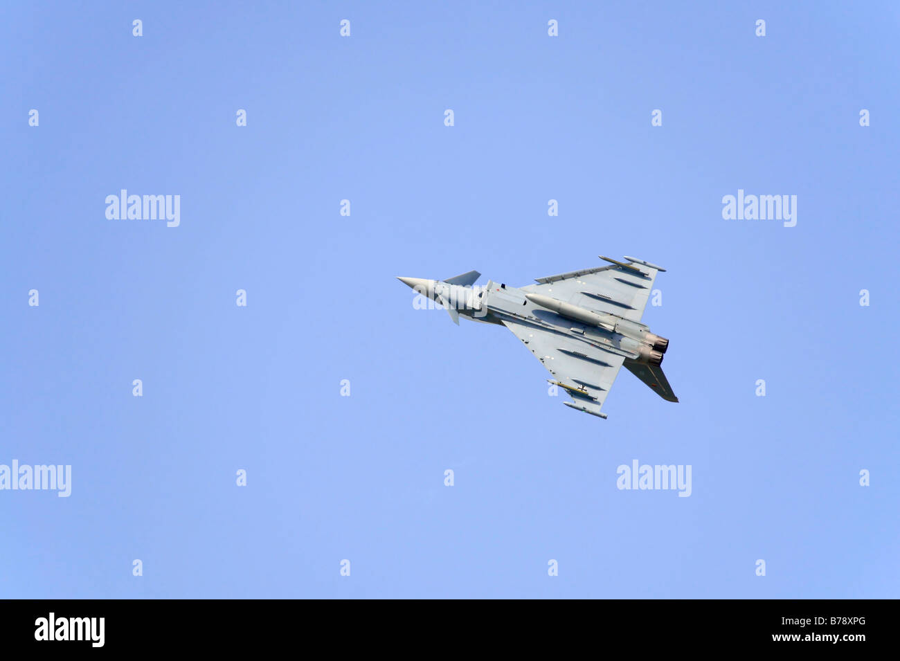Eurofighter Typhoon, German Airforce multi-purpose fighter jet in ...