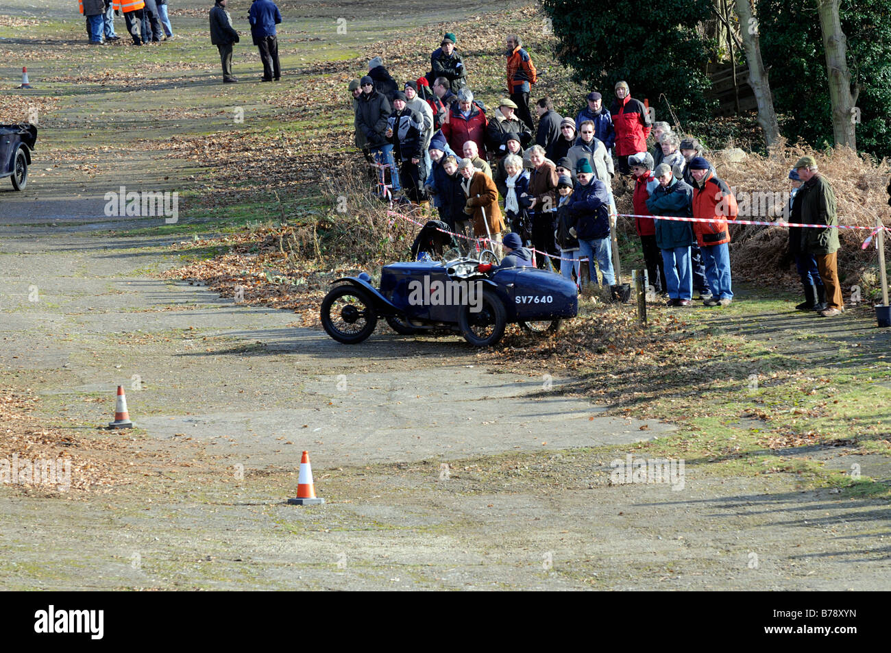 Vintage austin riley car driving hi-res stock photography and images ...