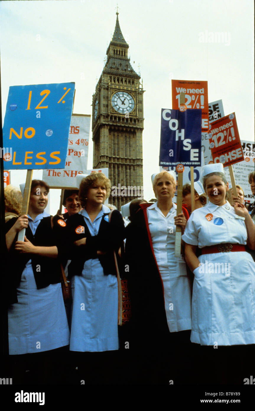 Nhs nurses day protest hi-res stock photography and images - Alamy