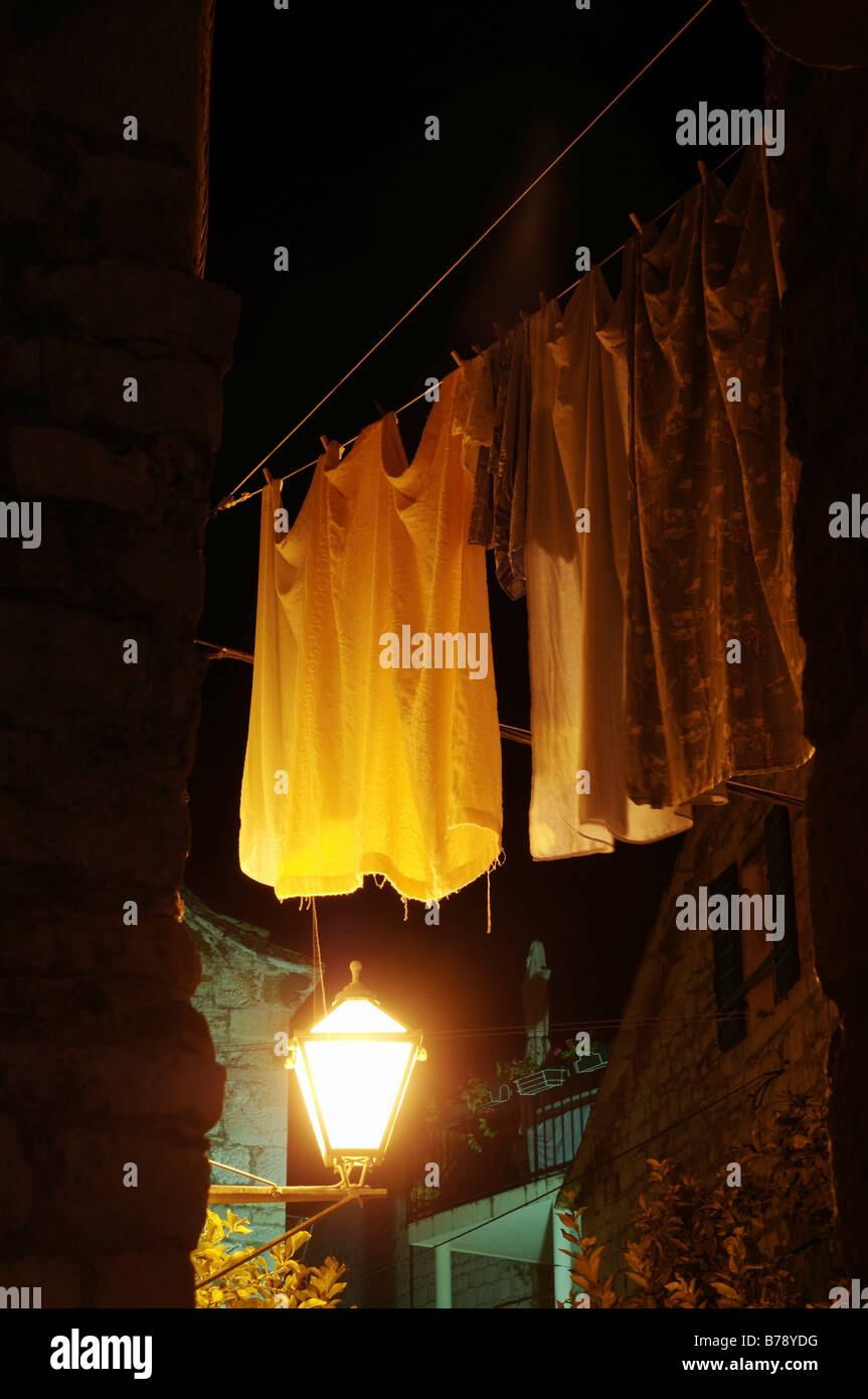 Laundry hang up hi-res stock photography and images - Alamy