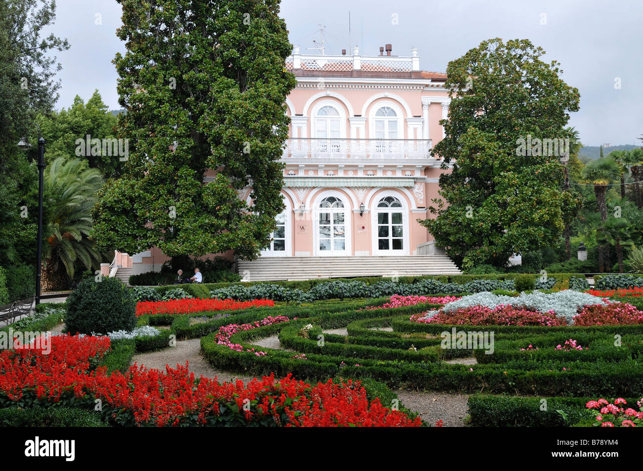 Villa Angiolina, Opatija, Abbazia, Croatia, Europe Stock Photo - Alamy