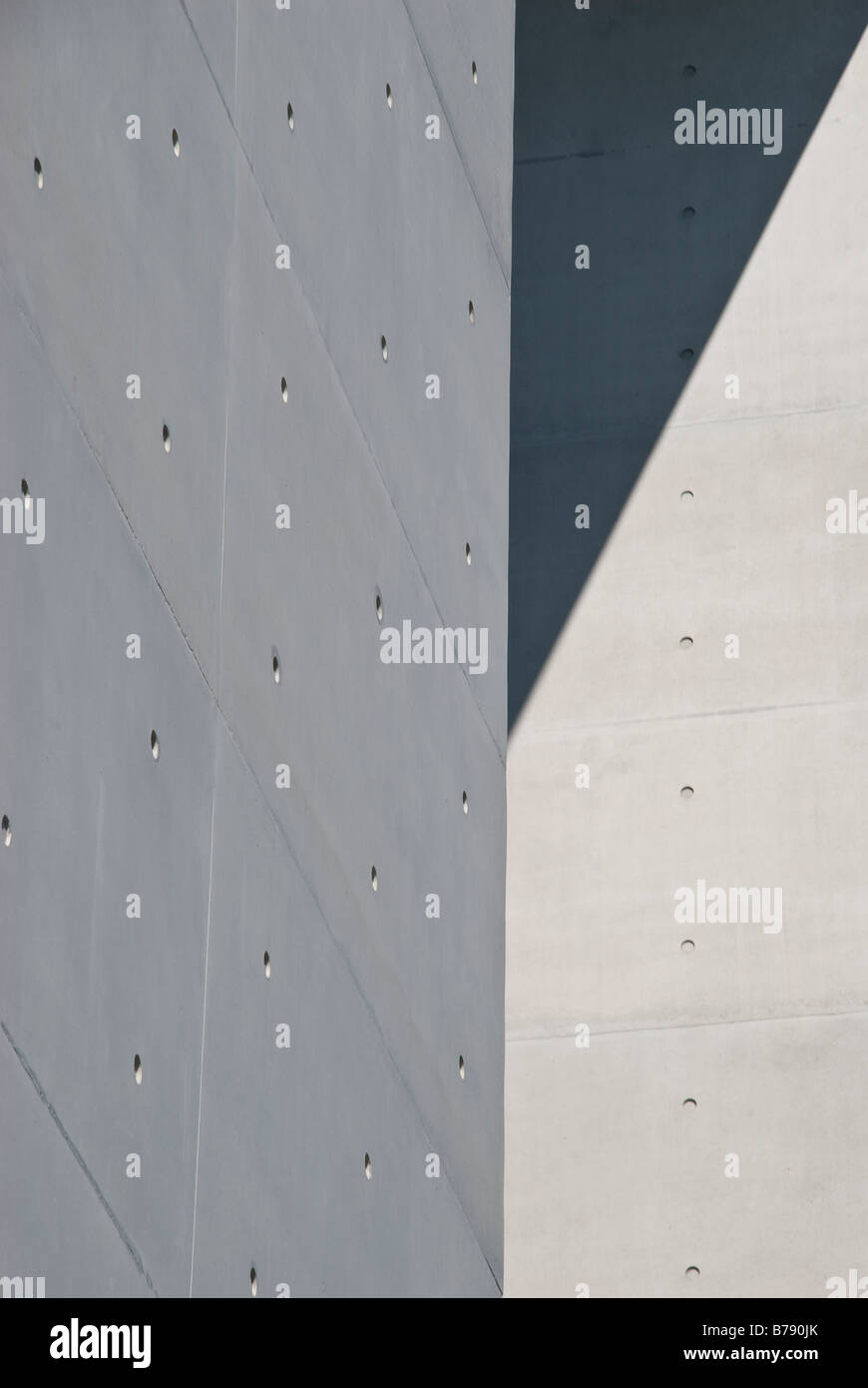 Facing concrete wall, close up Stock Photo - Alamy