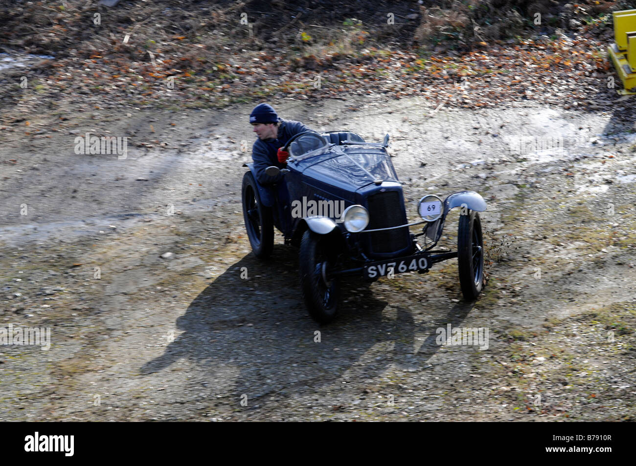 Vintage austin riley car driving hi-res stock photography and images ...