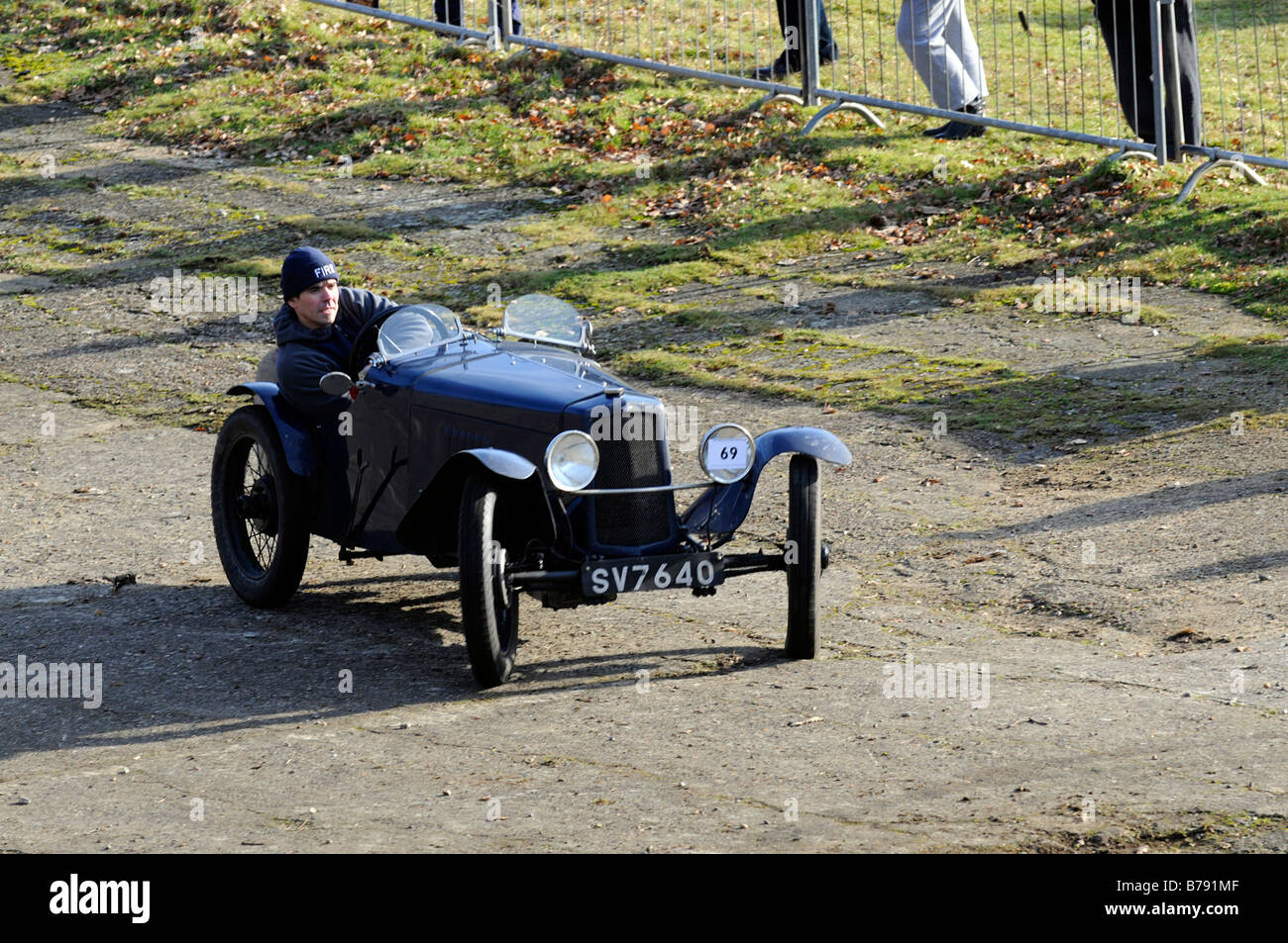 Vintage austin riley car driving hi-res stock photography and images ...