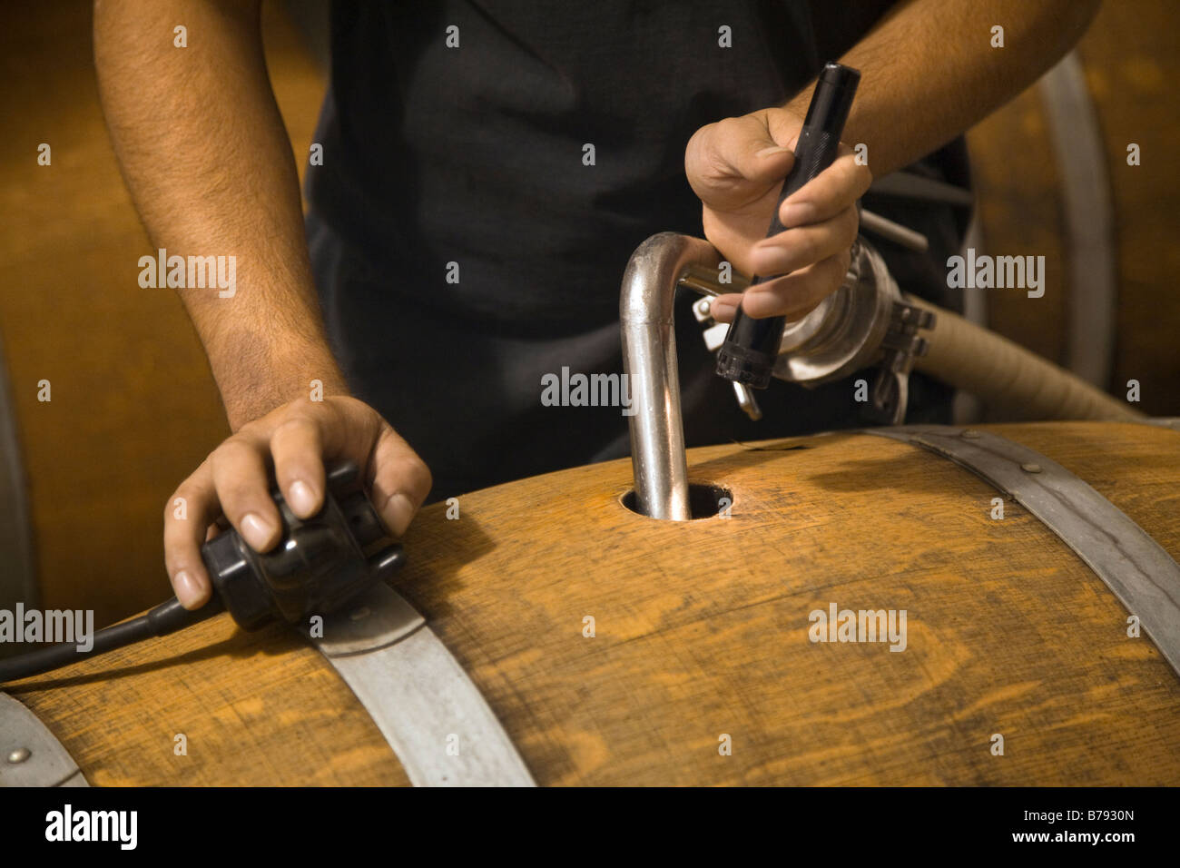 Pumping wine hi-res stock photography and images - Alamy