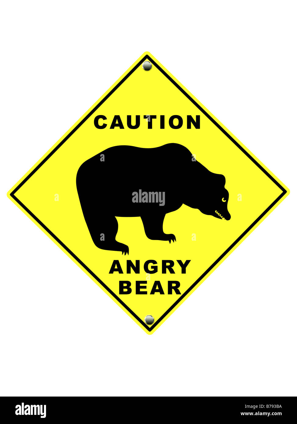 Angry black bear hi-res stock photography and images - Alamy
