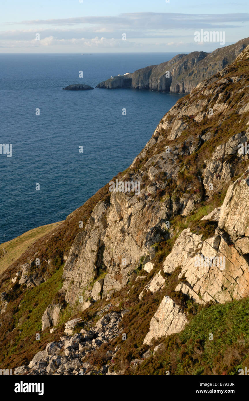 South Stack Cliffs, Holyhead, Anglesey, North Wales, UK, Europe Stock ...
