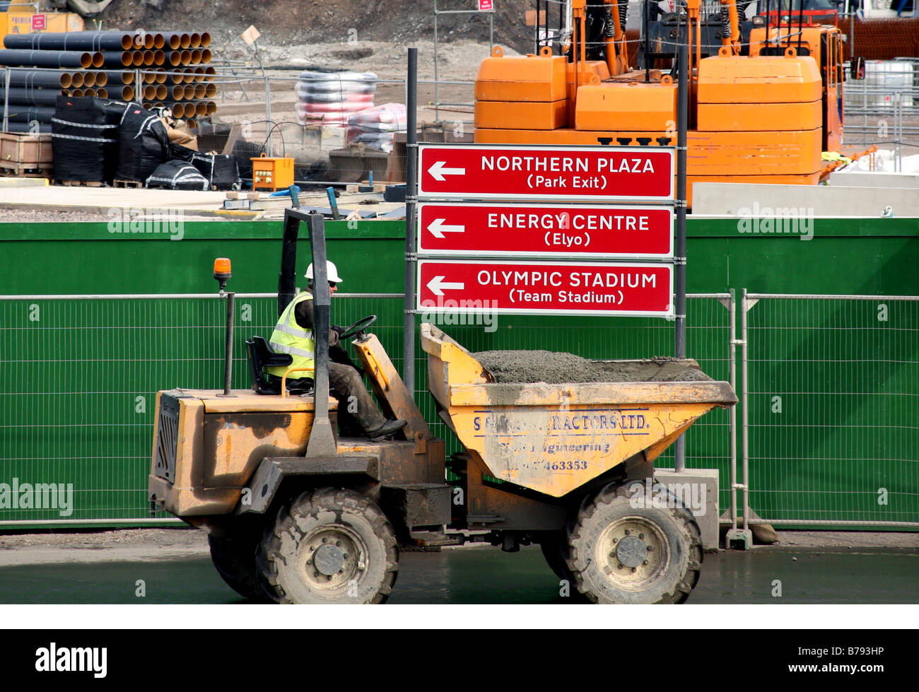 Olympic games construction hi-res stock photography and images - Alamy