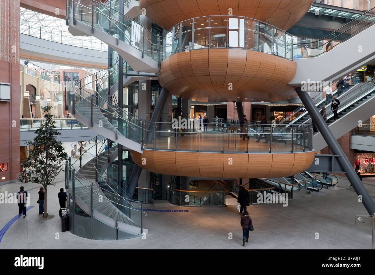 Victoria Square shopping centre, Belfast, Northern Ireland, UK Stock ...
