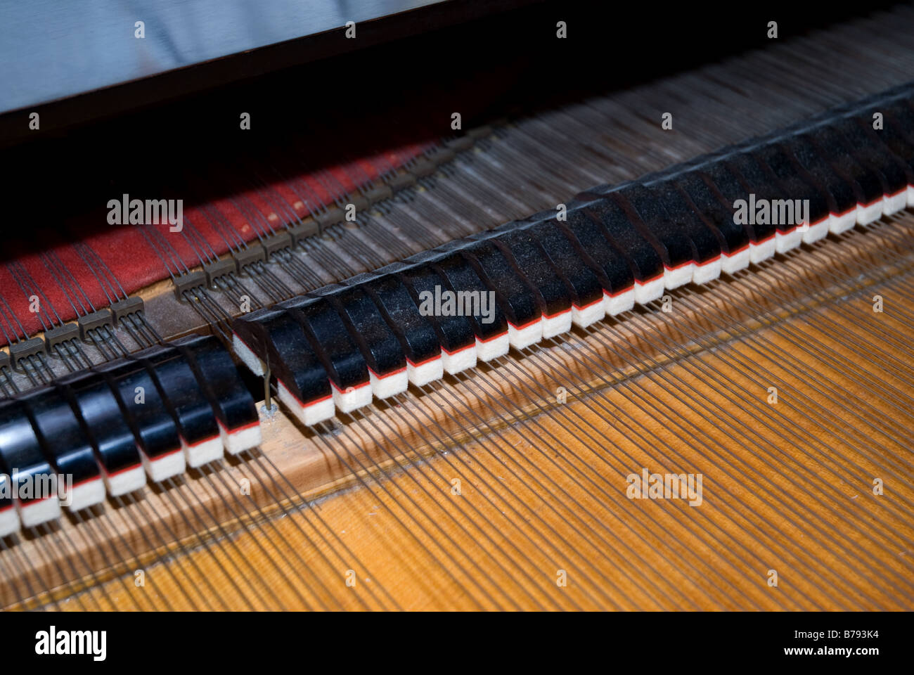 Piano mechanics hi-res stock photography and images - Alamy