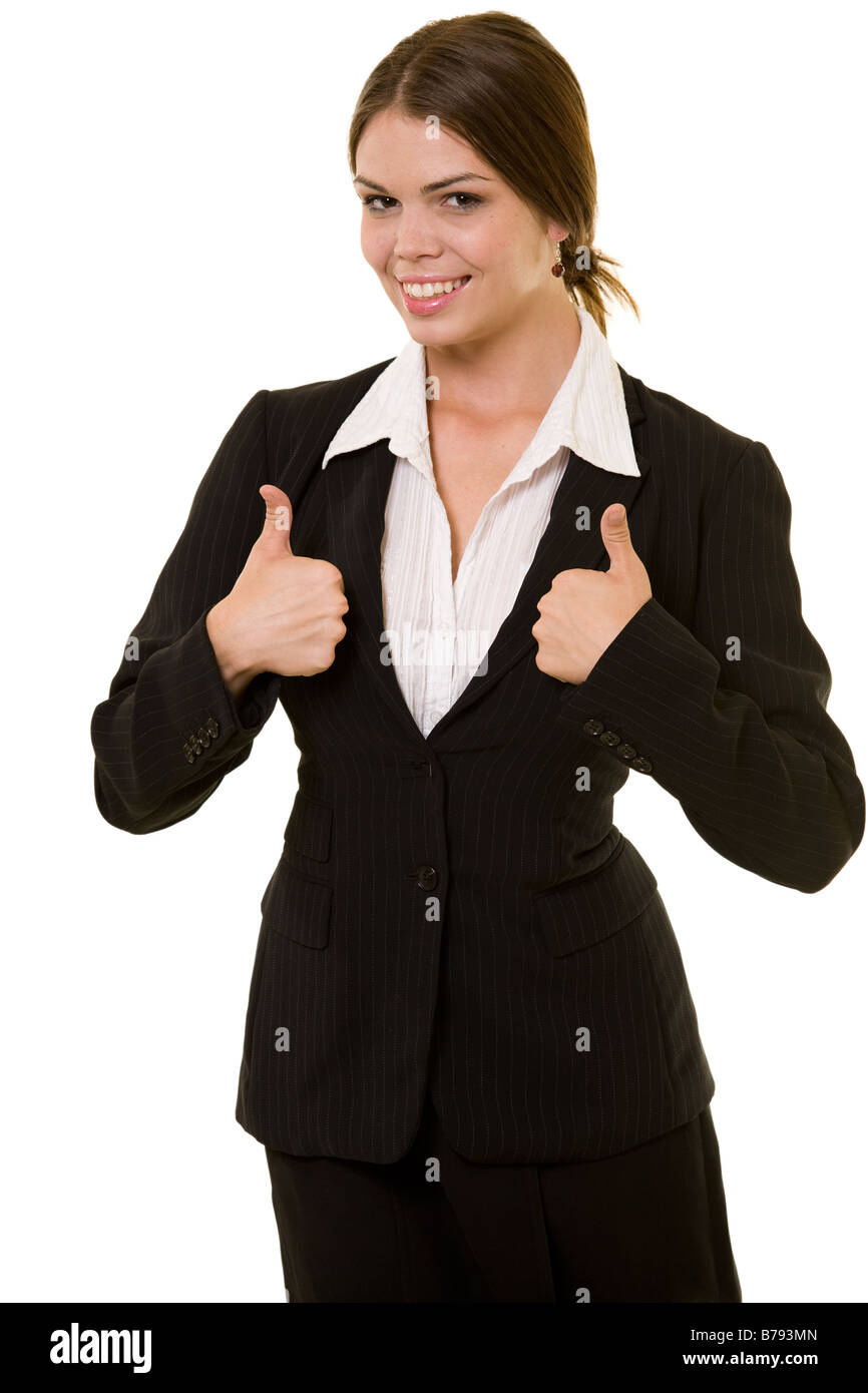 Two thumbs up Stock Photo - Alamy