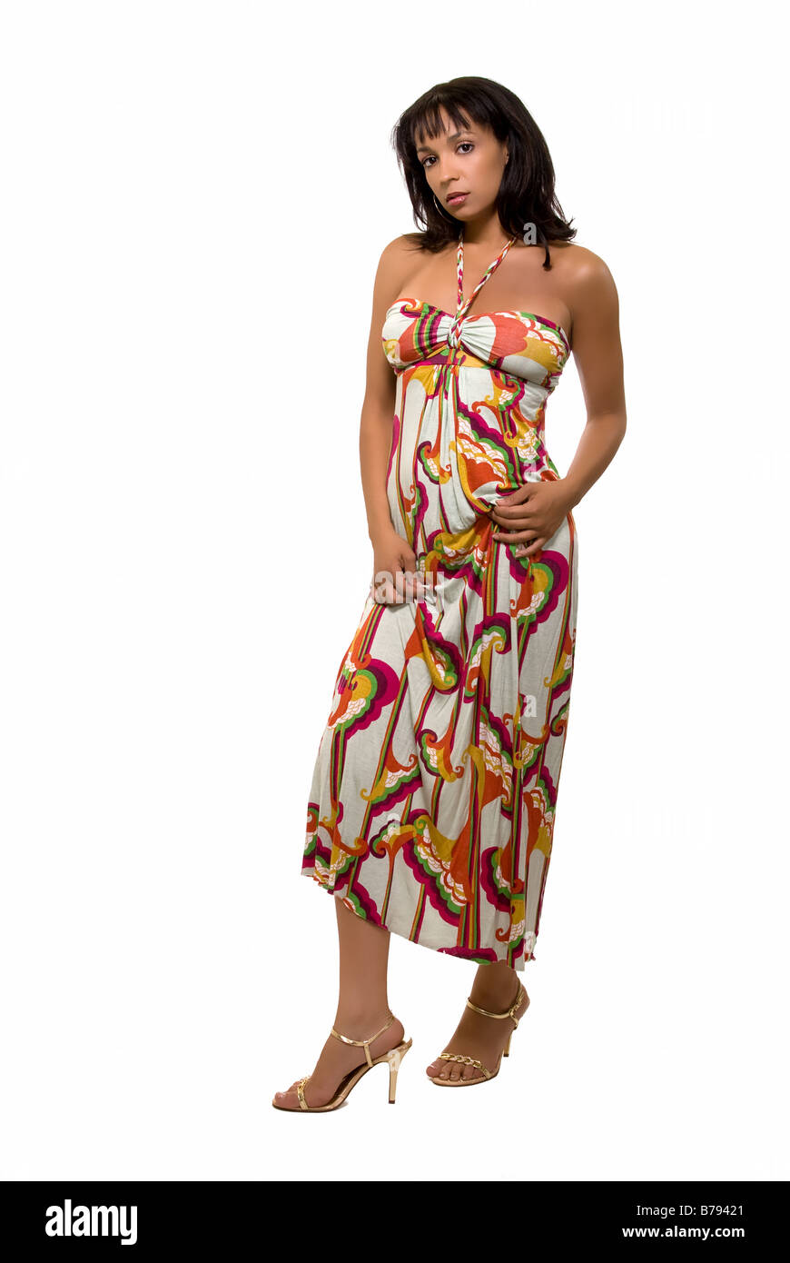 Dress print pattern Cut Out Stock Images & Pictures - Alamy