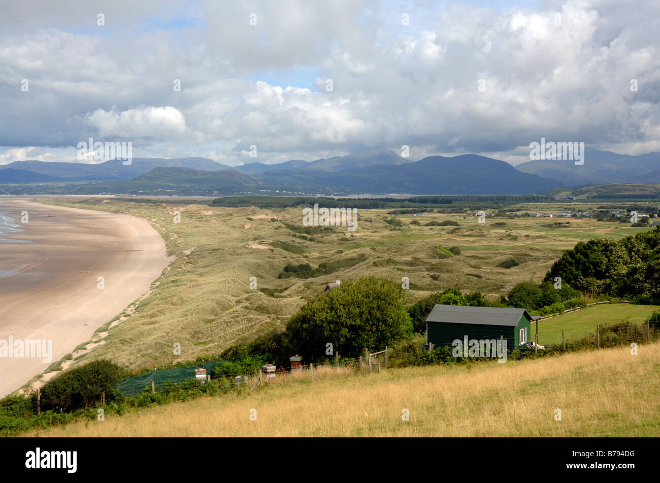Morfa Harlech National Nature Reserve, Gwynedd, Wales, UK, Europe Stock ...