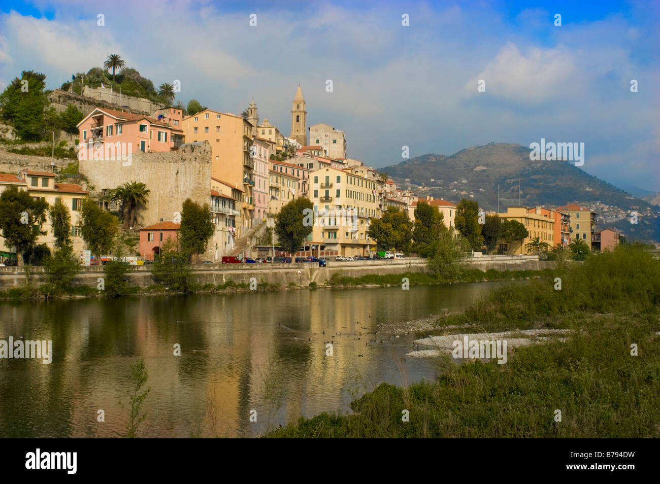 French italian border hi-res stock photography and images - Alamy