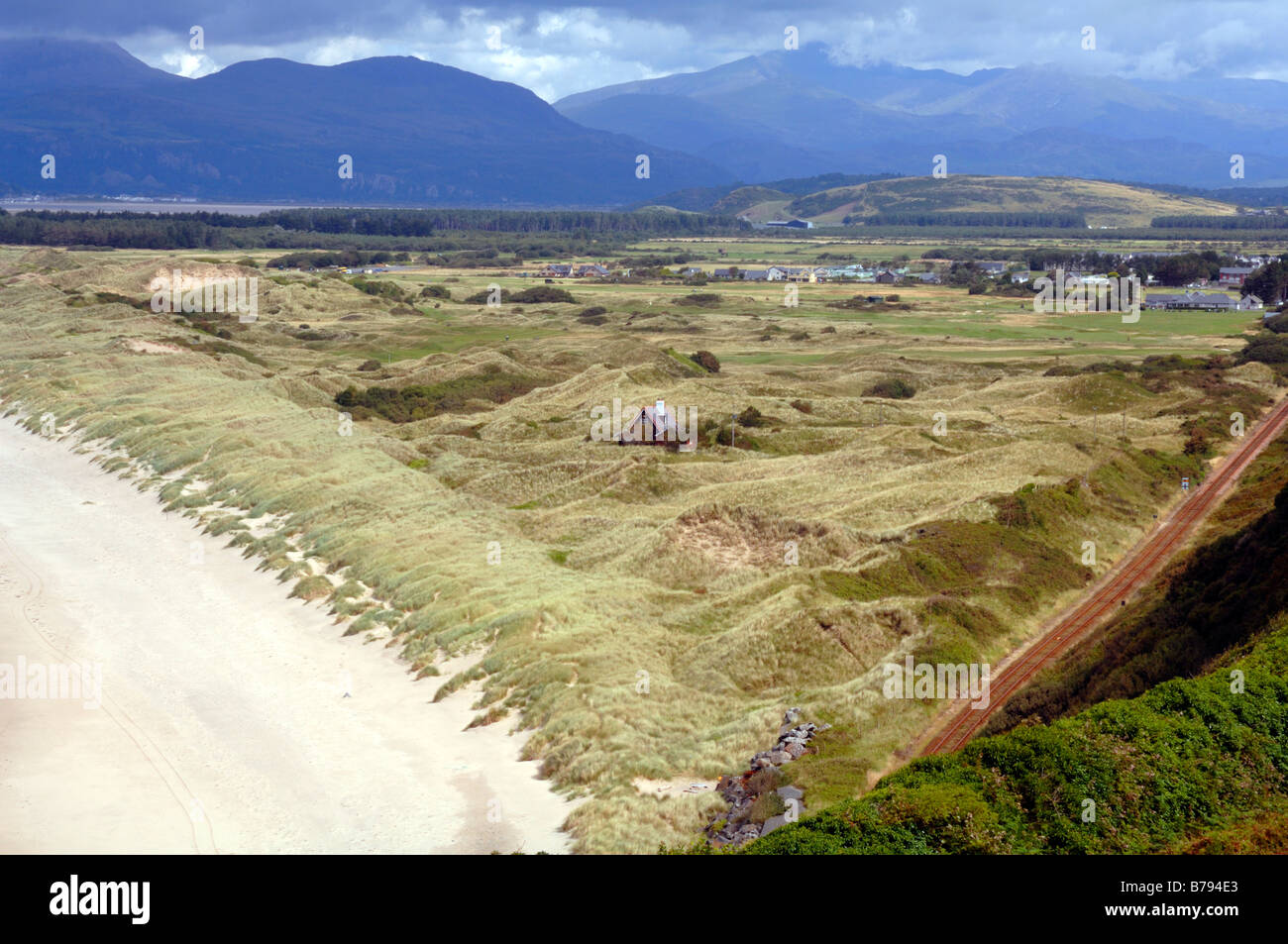 Morfa Harlech National Nature Reserve, Gwynedd, Wales, UK, Europe Stock ...
