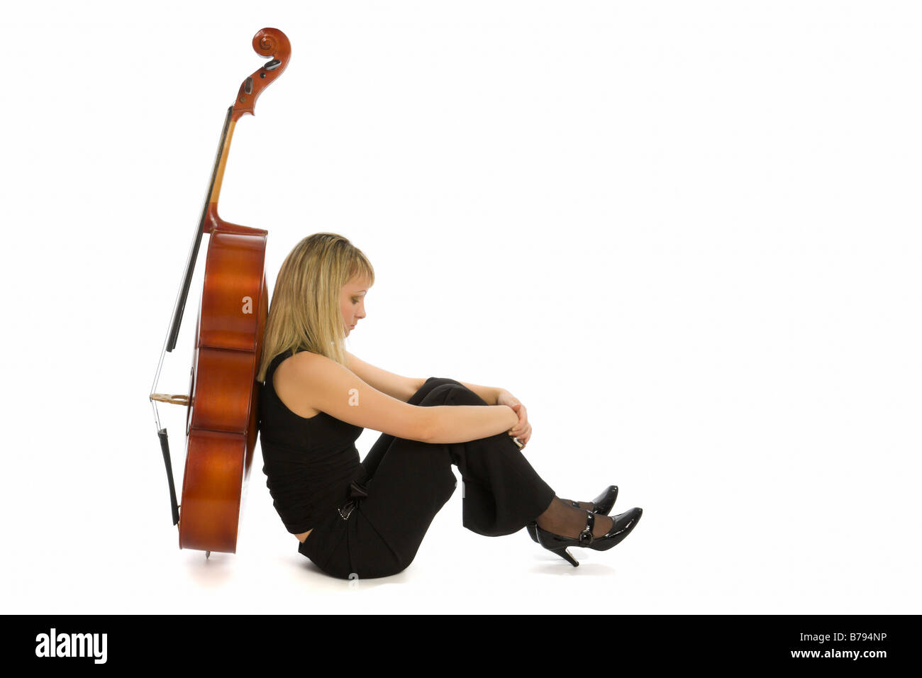 Cello cellist Cut Out Stock Images & Pictures - Alamy