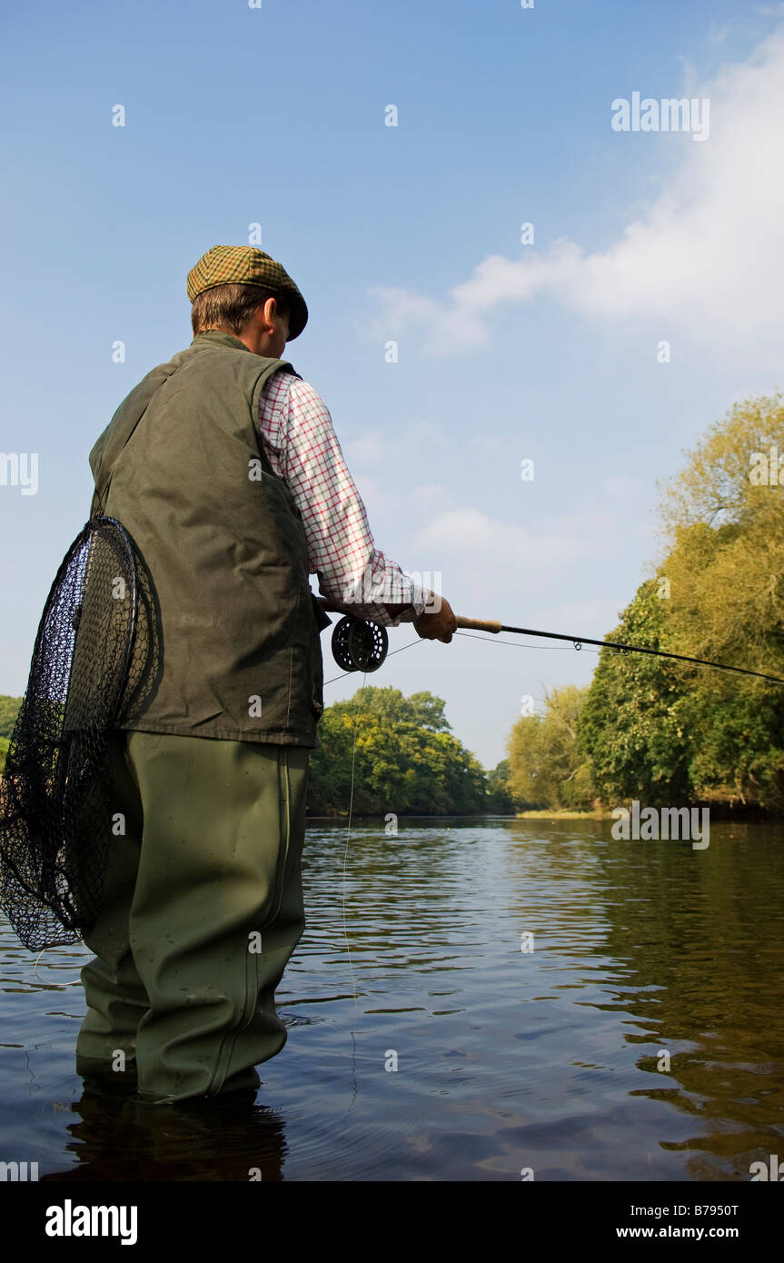 Salmon Fishing River Tweed High Resolution Stock Photography and Images ...