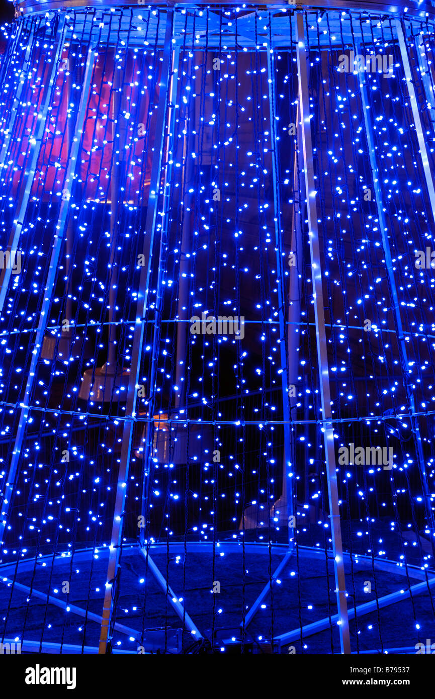 Abstract light pattern blue hi-res stock photography and images - Alamy