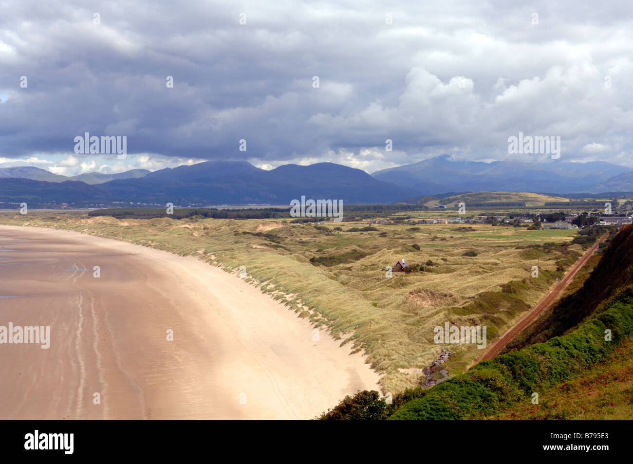 Morfa Harlech National Nature Reserve, Gwynedd, Wales, UK, Europe Stock ...