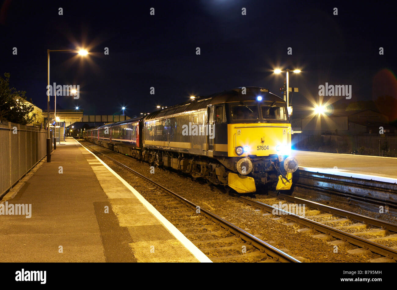 British rail sleeper train hi-res stock photography and images - Alamy