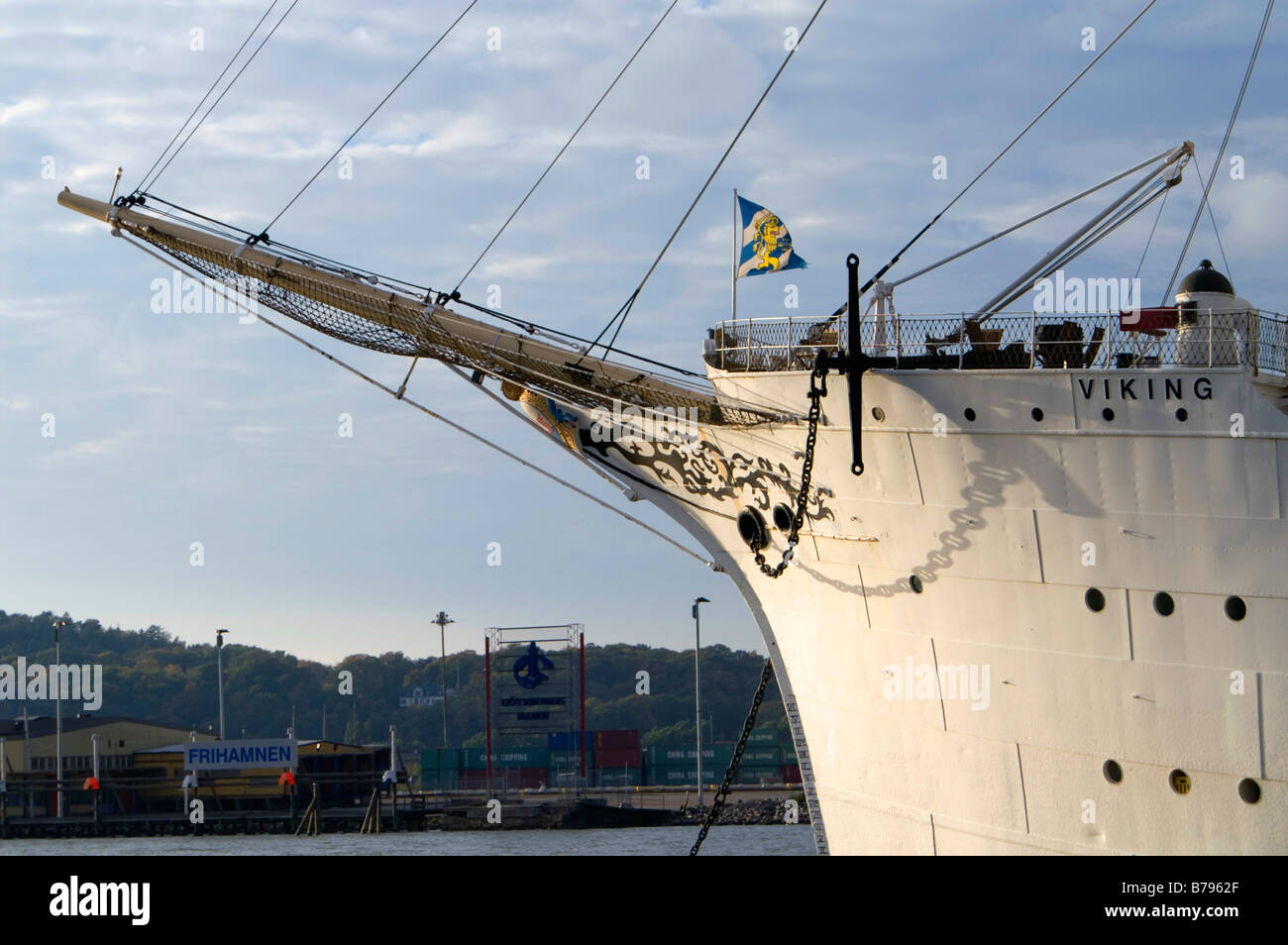 Bow of ship in Gothenburg (Goteborg), Sweden Stock Photo - Alamy