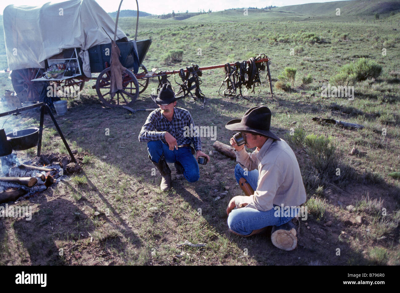 Cowboys Campfire High Resolution Stock Photography and Images - Alamy