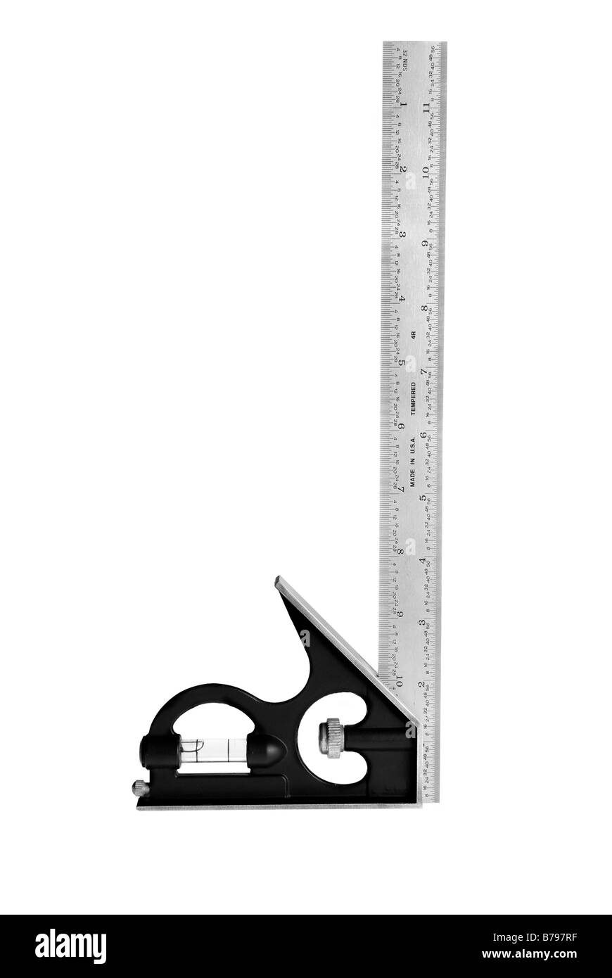 Tri square ruler hi-res stock photography and images - Alamy
