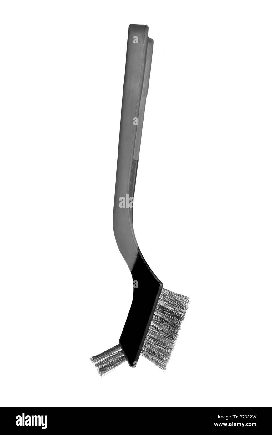 Hand wire brush Black and White Stock Photos & Images - Alamy