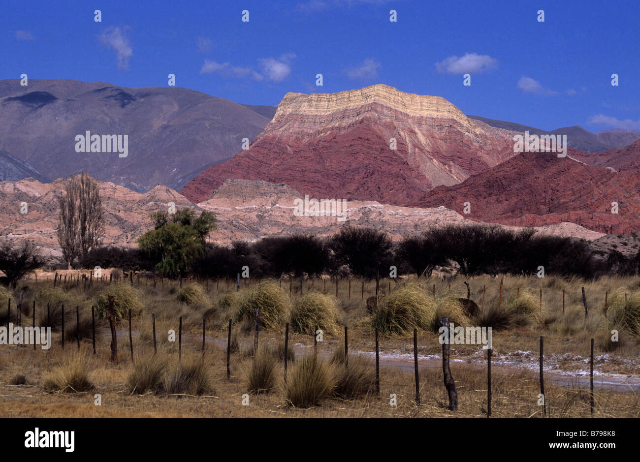 Cerro Yacoraite, Quebrada de Humahuaca, Argentina Stock Photo - Alamy