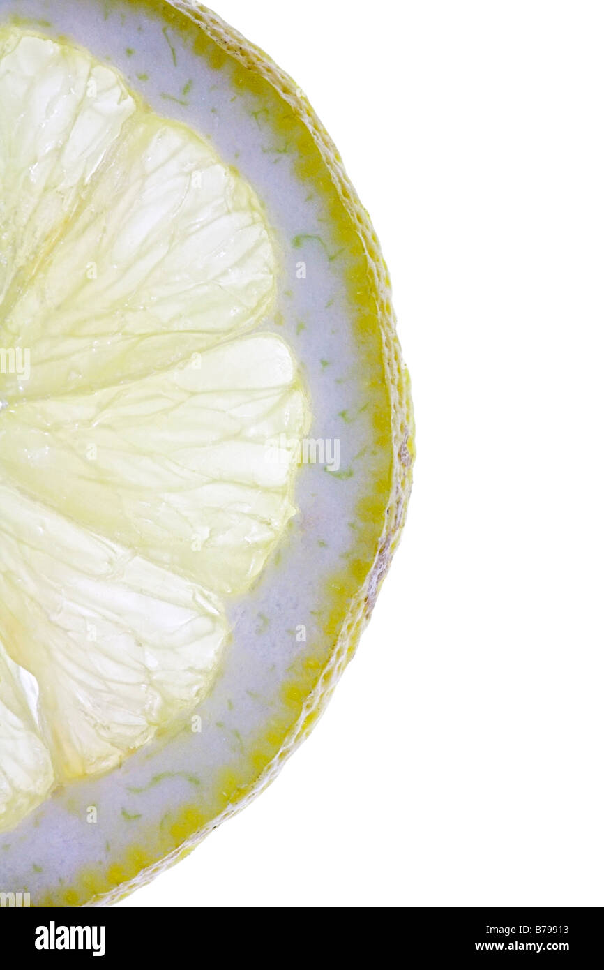 Half lemon slice Stock Photo - Alamy Half lemon slice Stock Photo - Alamy