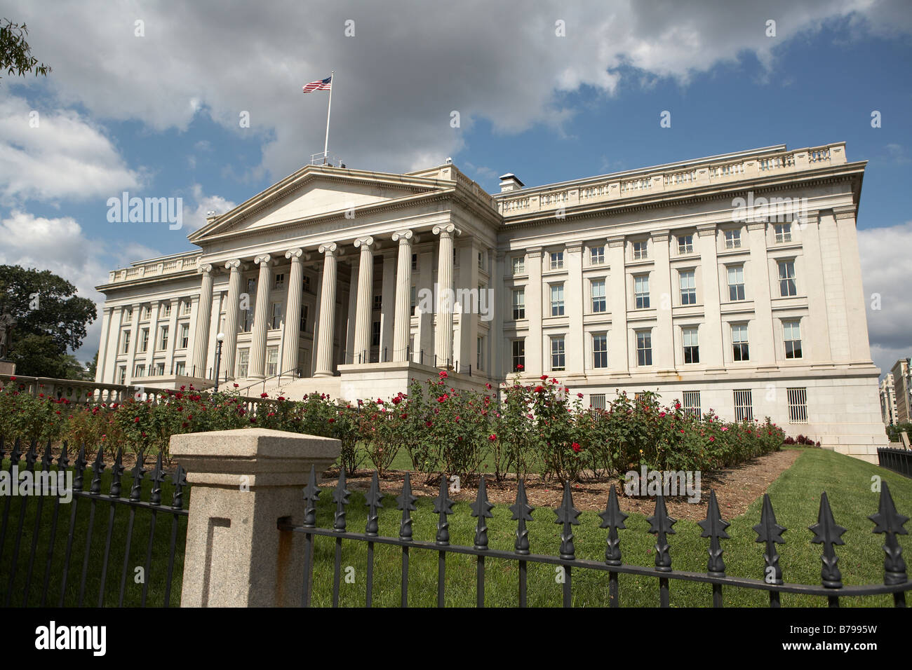 Department of the Treasury Washington DC Stock Photo - Alamy